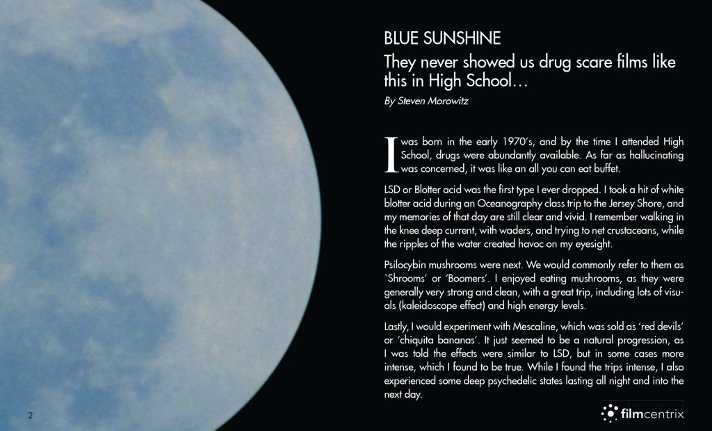 Blue Sunshine Booklet – DistribPix