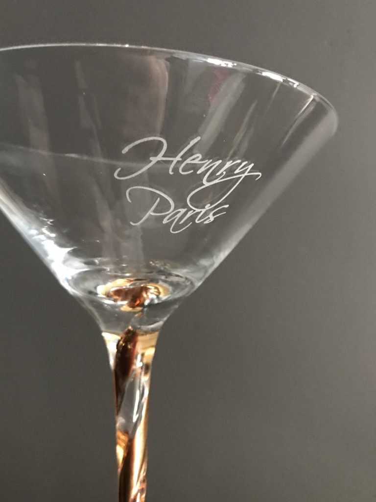 Henry Paris Martini Glass – DistribPix
